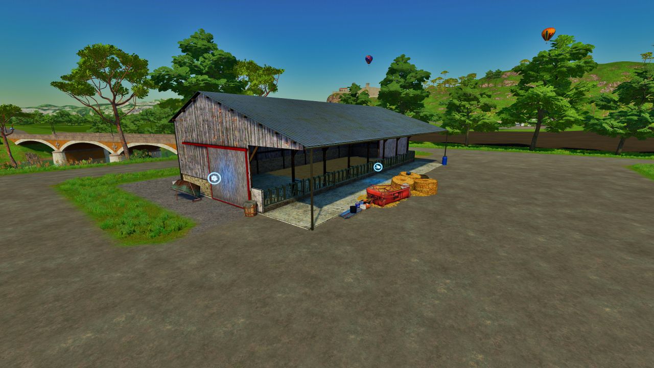 Small Old Stable FS22 - KingMods