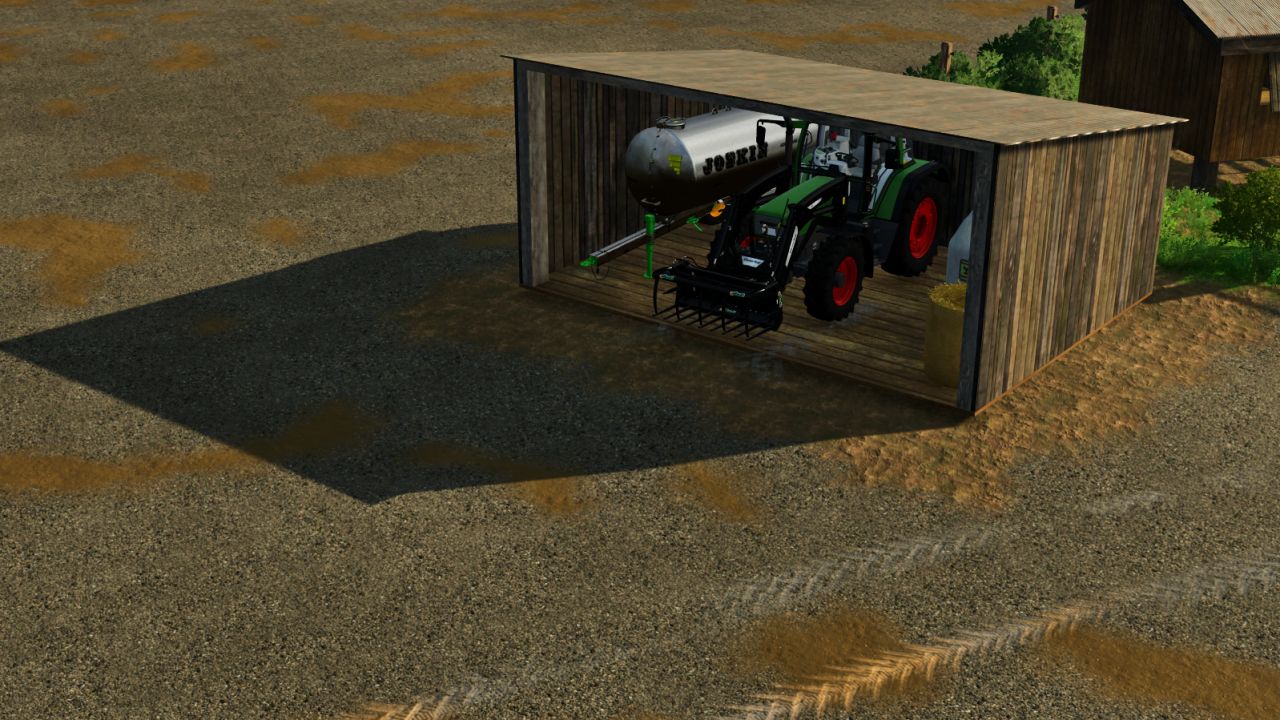 Small storage building FS22 - KingMods