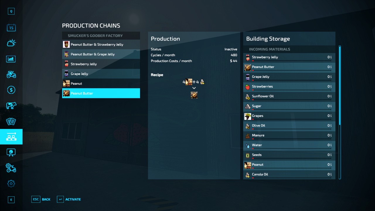 Smucker's Goober Peanut Butter & Jelly Factory FS22 - KingMods