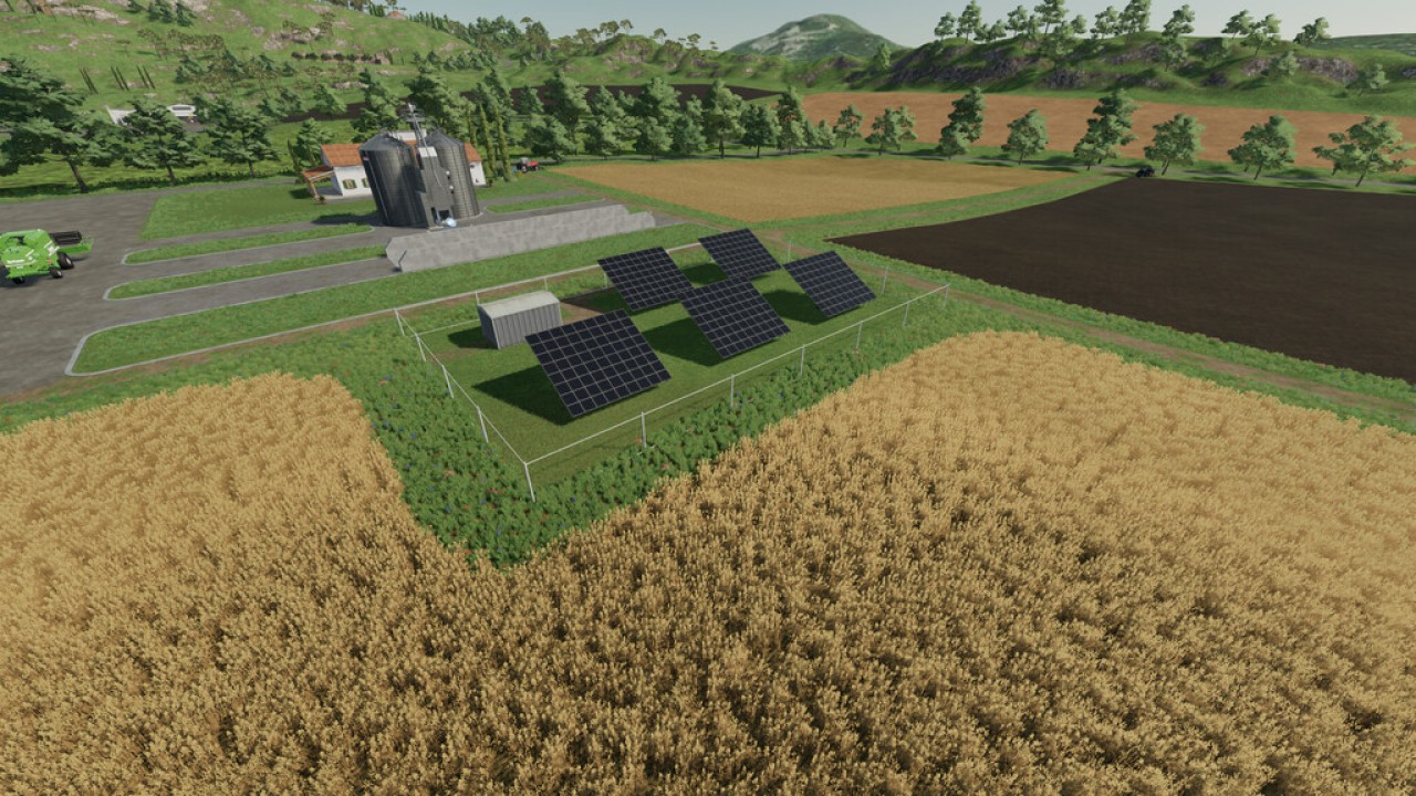 Solar Panel Large And Small FS22 - KingMods