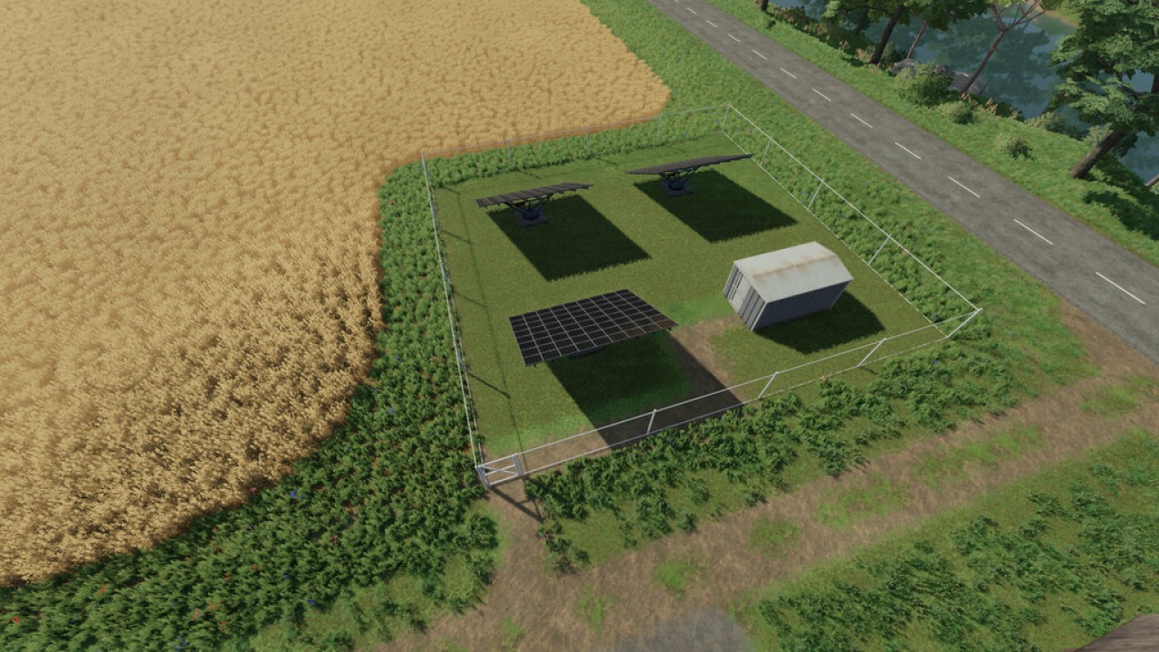 Solar Panel Large And Small FS22 - KingMods