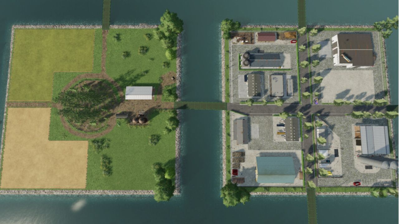 Square Islands FS22 - KingMods