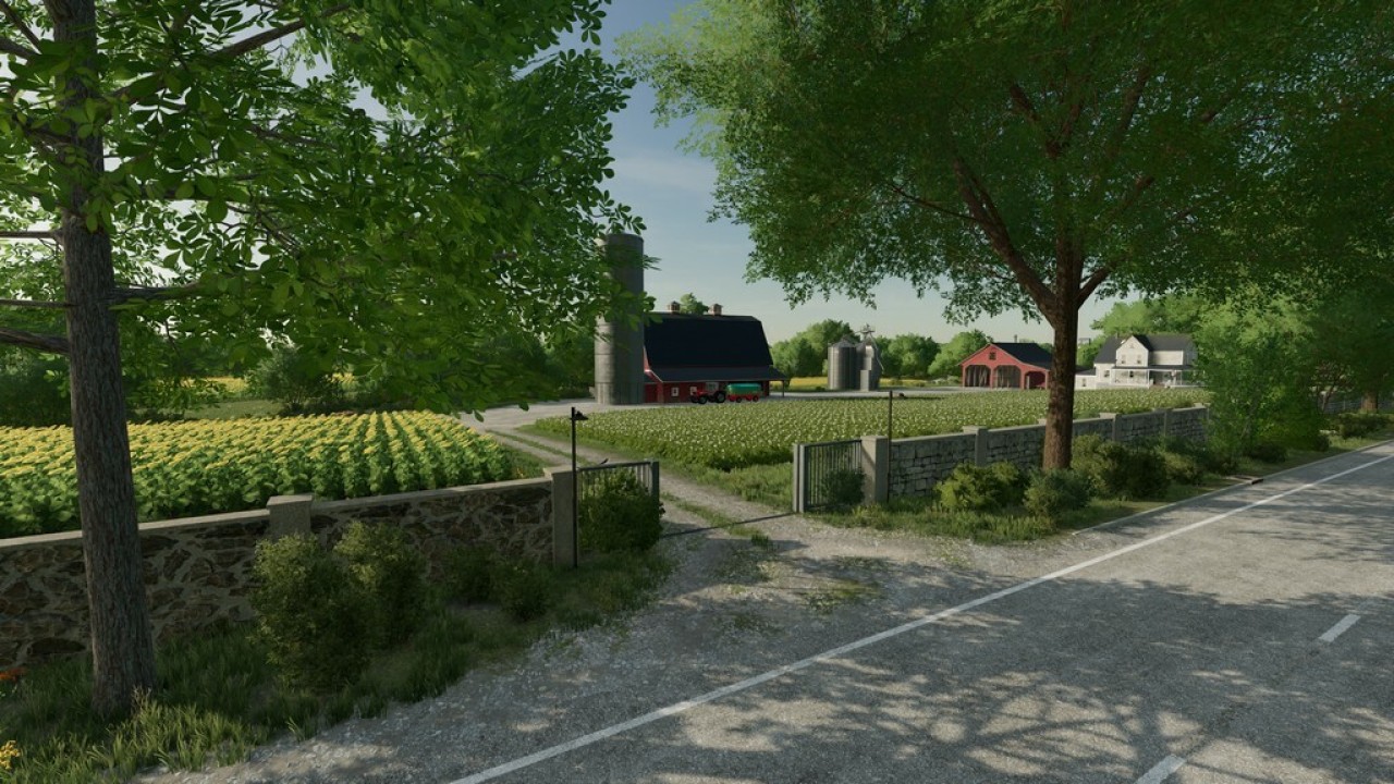 Stone Walls FS22 - KingMods