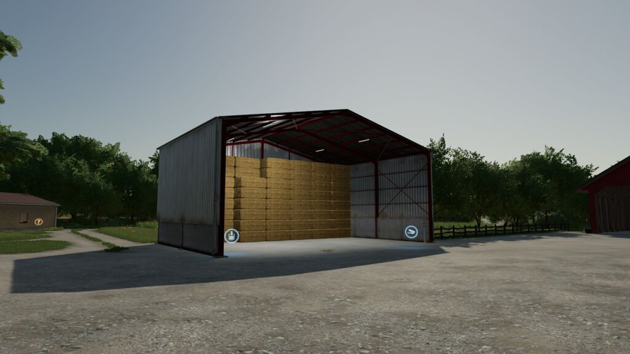 Straw Storage FS22 - KingMods