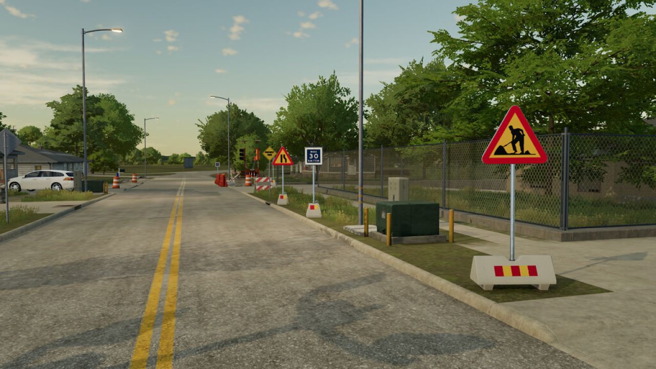 Pacote de sinalização rodoviária sueca FS22 - KingMods