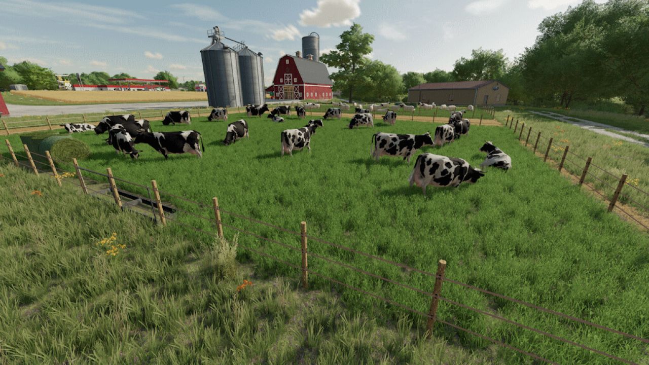 Temporary Grazing Pastures FS22 - KingMods