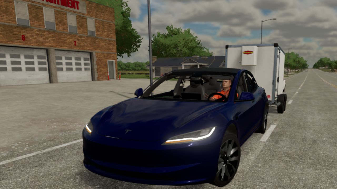 Tesla Model X FS22 - KingMods