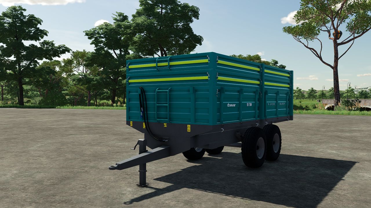Tınaz Tandem Trailer FS22 - KingMods