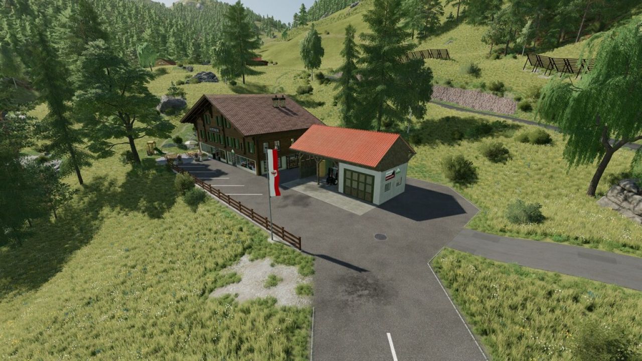 Tyrolean Whitecreek Valley FS22 - KingMods
