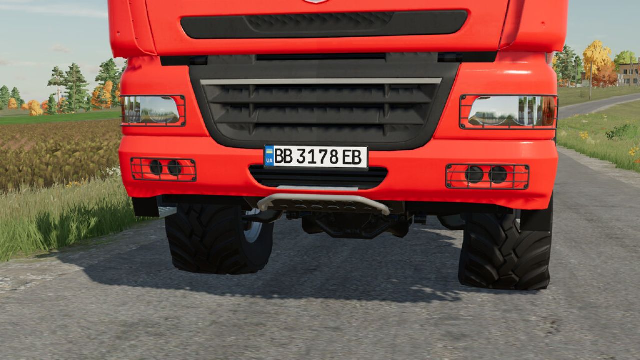 Plaques d'immatriculation ukrainiennes FS22 - KingMods