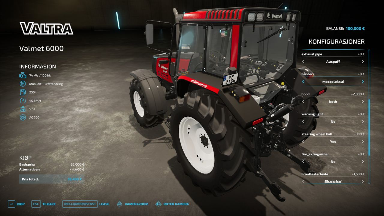 Valmet 6x00 LS22 - KingMods