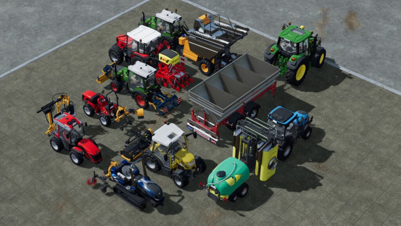 Vignoble Pack Crossplay FS22 - KingMods