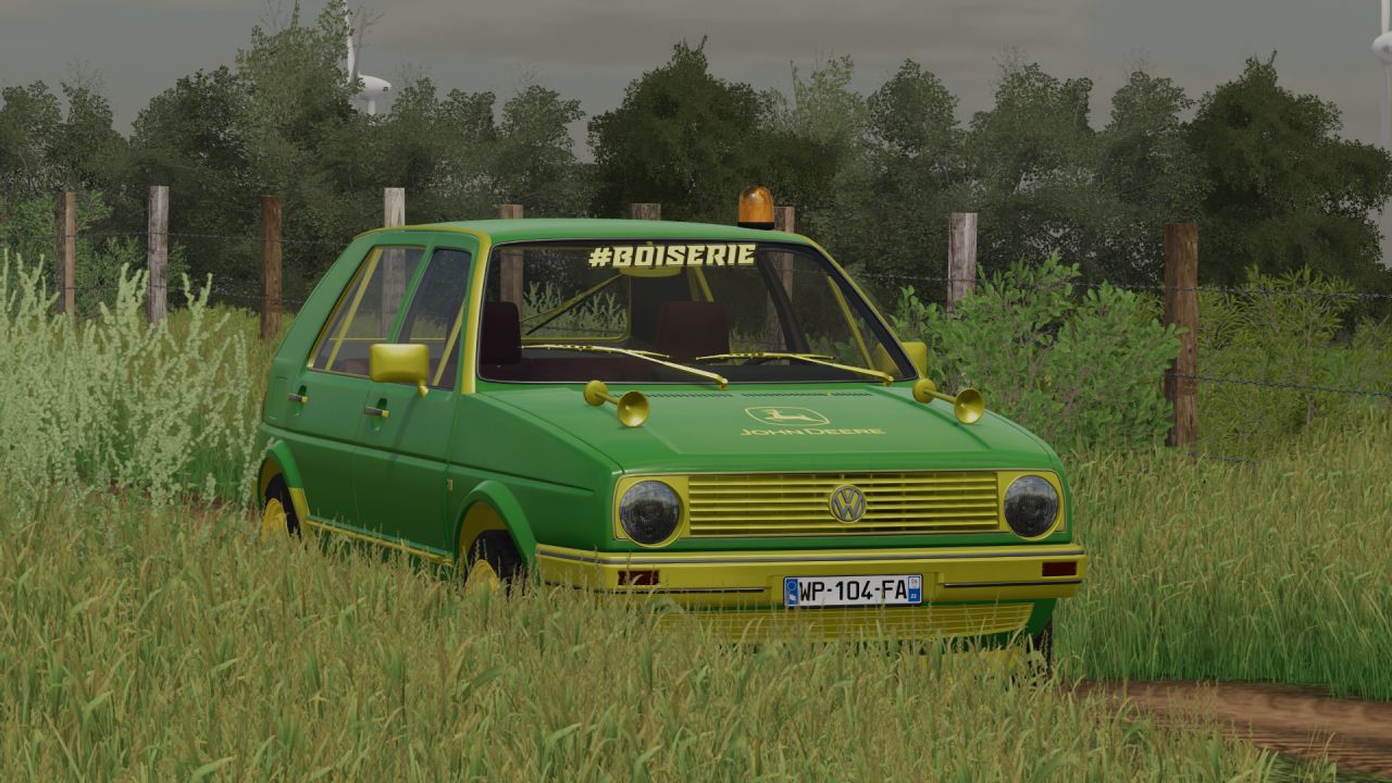 Volkswagen Golf GL John Deere LS22 - KingMods