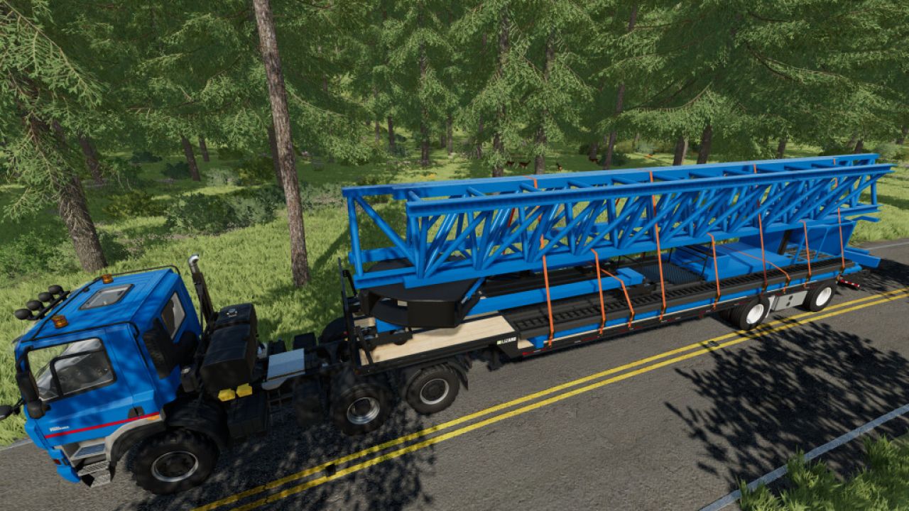 Деревянный кран FS22 - KingMods