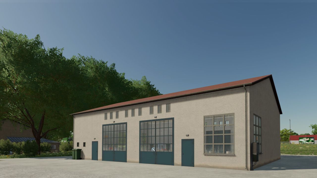 Workshop Halls Pack FS22 - KingMods