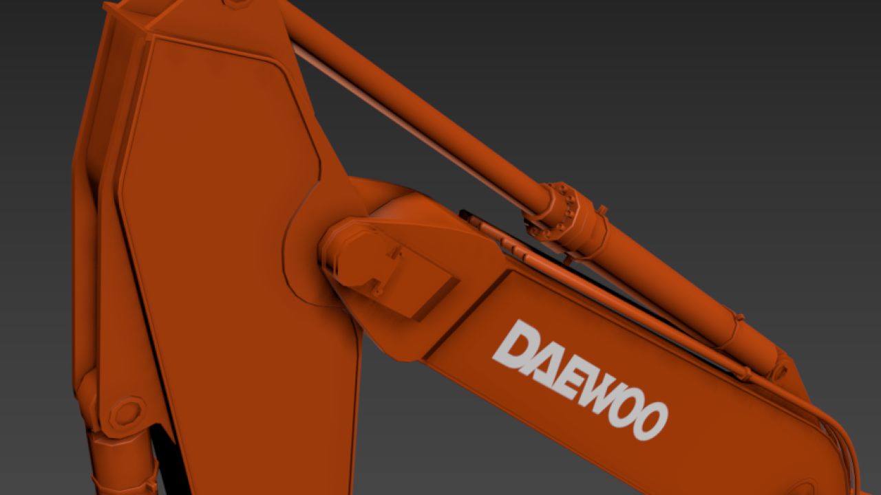 Doosan Daewoo Solar 225 LC-V - Work-In-Progress FS22 - KingMods