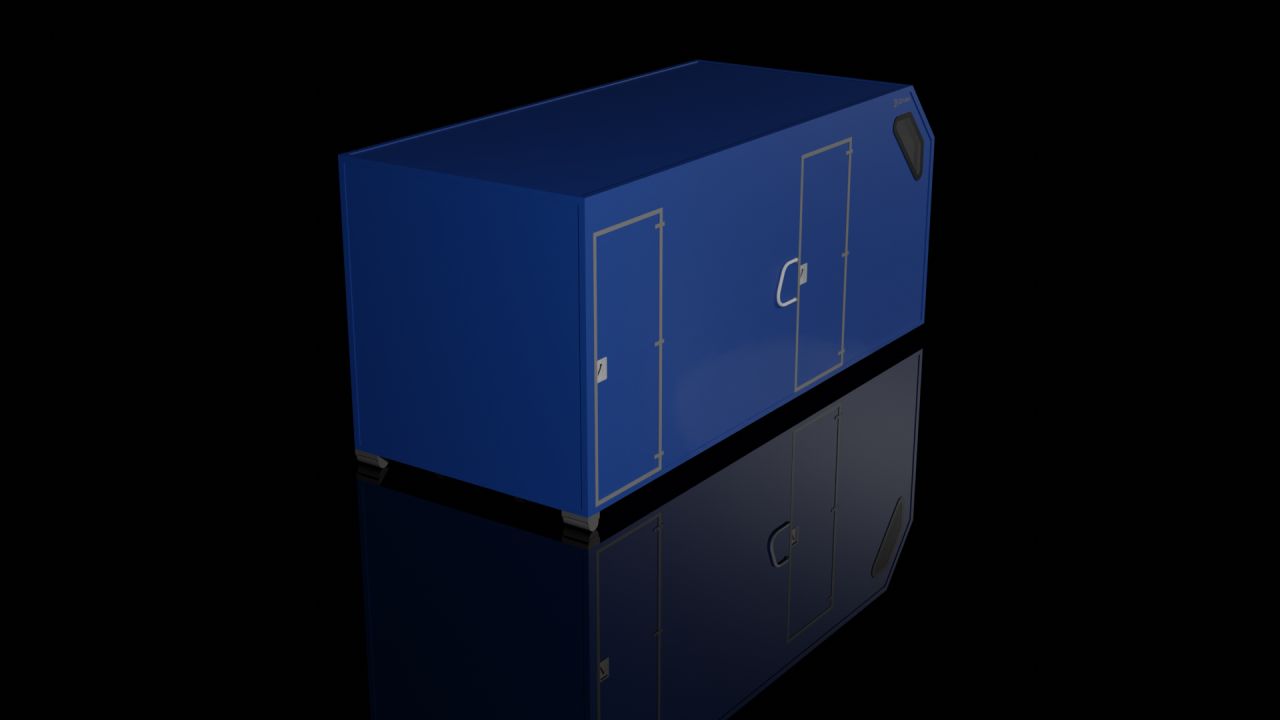 Cabane de chantier ampliroll GRUAU - Work-In-Progress FS22 - KingMods