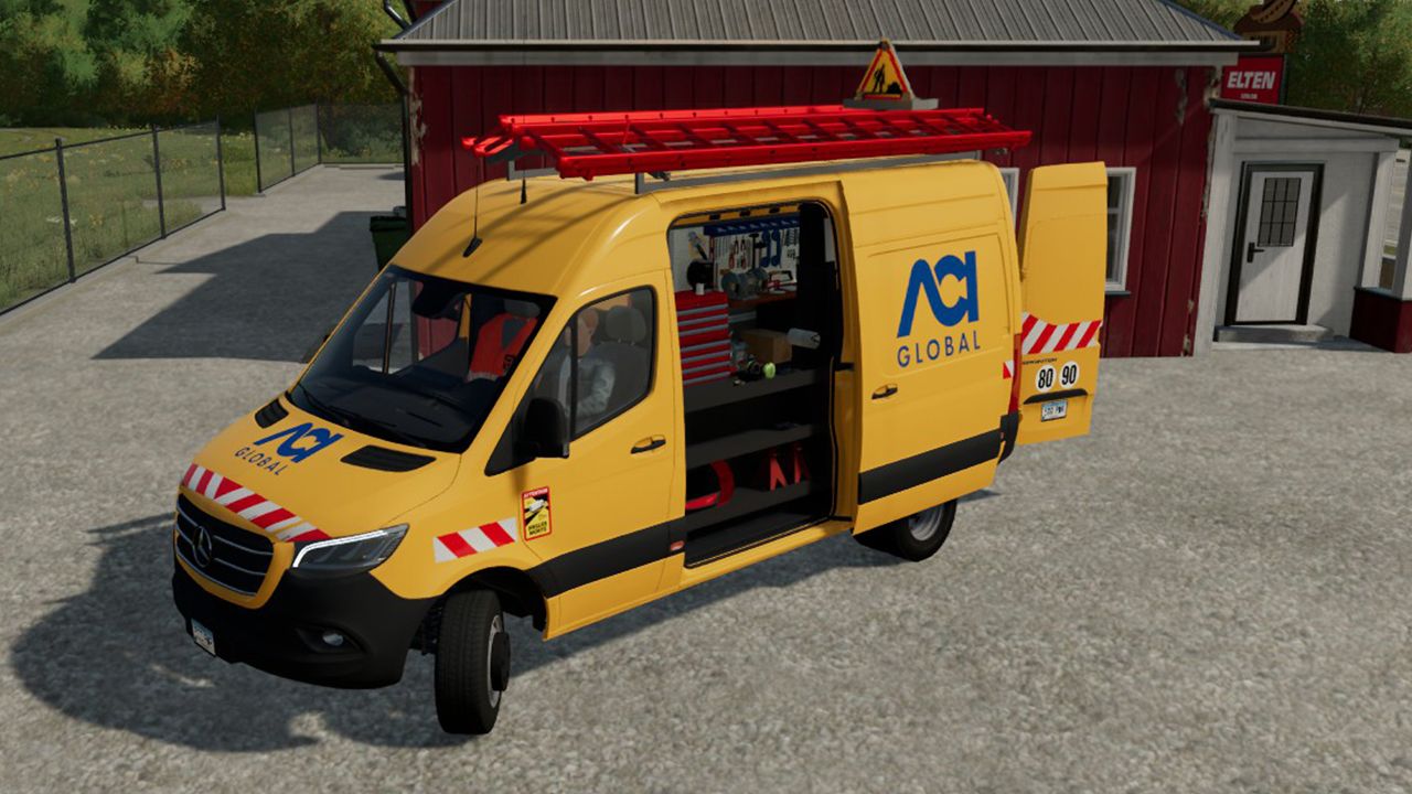 Mercedes Benz Sprinter - Work-In-Progress FS22 - KingMods