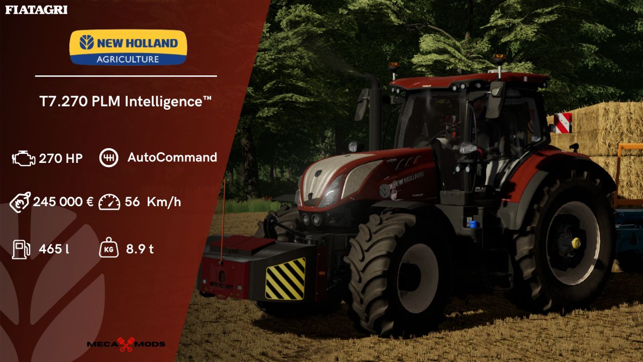 New Holland T7 PLMi - Work-In-Progress FS22 - KingMods