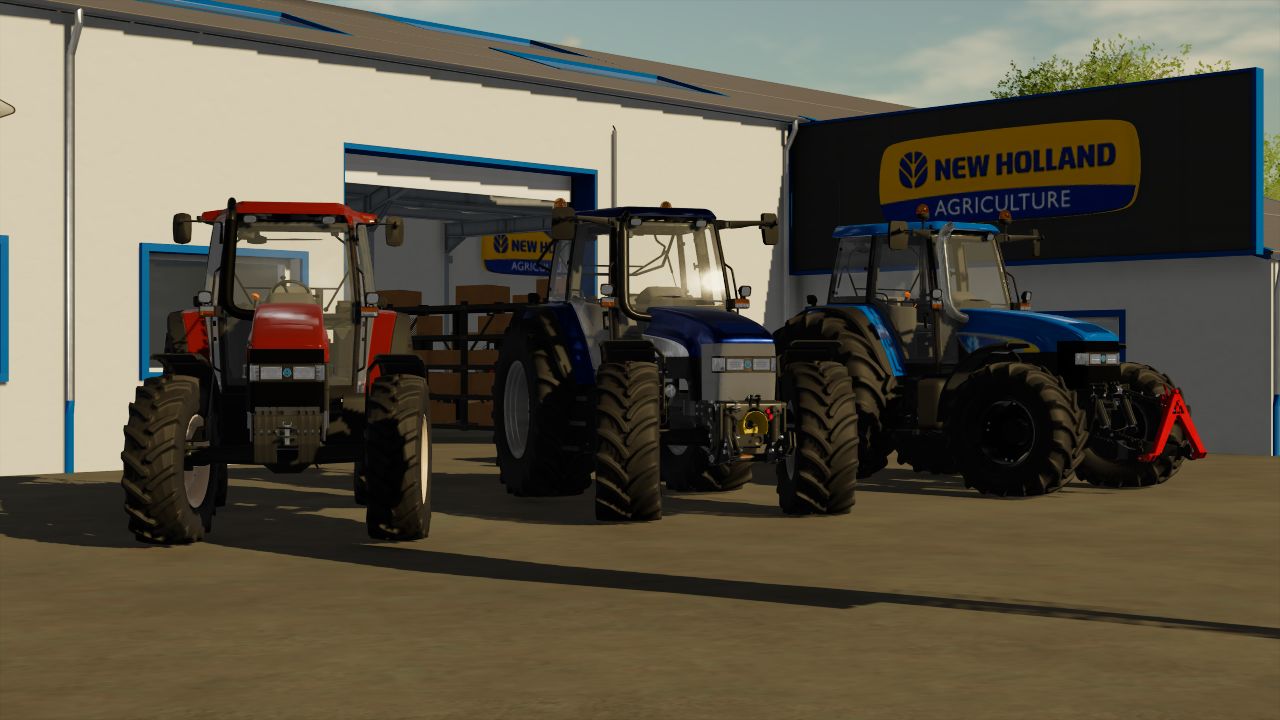 New Holland TM/M Pack - FS22 Work-In-Progress - KingMods