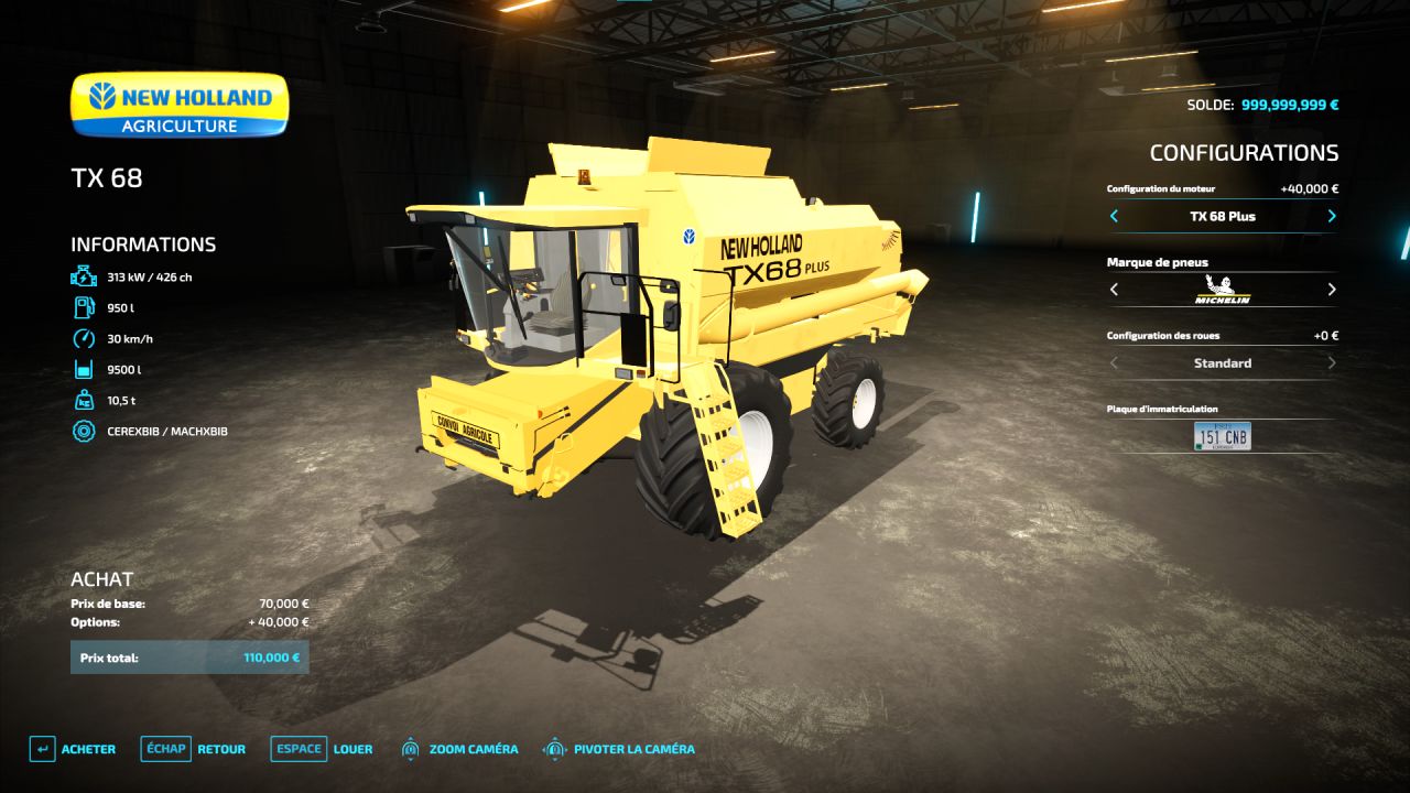 New Holland TX 62 / TX 68 Plus Pack - FS22 Work-In-Progress - KingMods