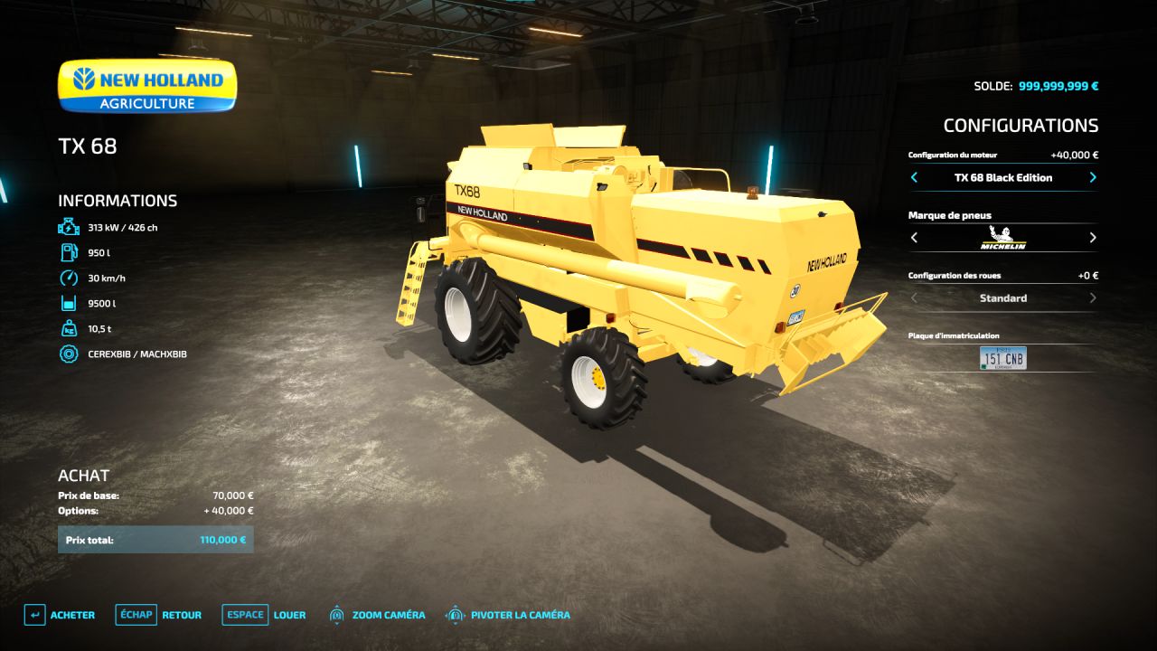 New Holland TX 62 / TX 68 Plus Pack - Work-In-Progress FS22 - KingMods