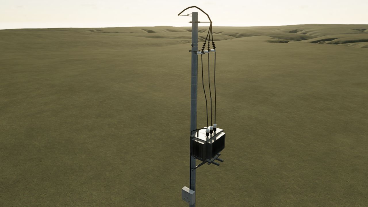 Power poles Pack - FS22 Work-In-Progress - KingMods