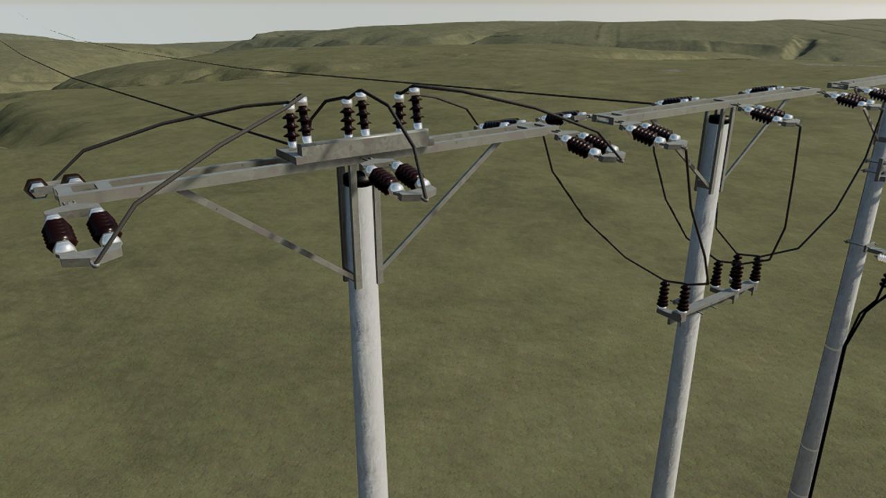Power poles Pack - FS22 Work-In-Progress - KingMods