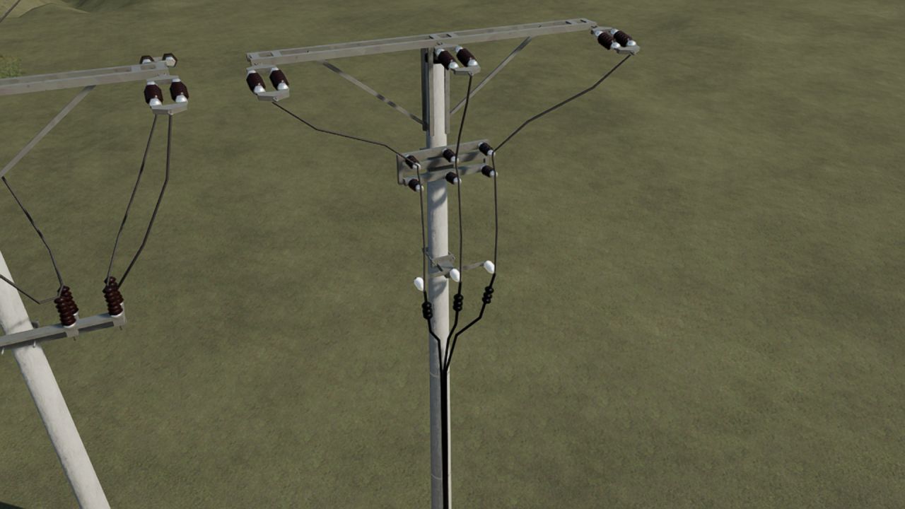 Power poles Pack - FS22 Work-In-Progress - KingMods