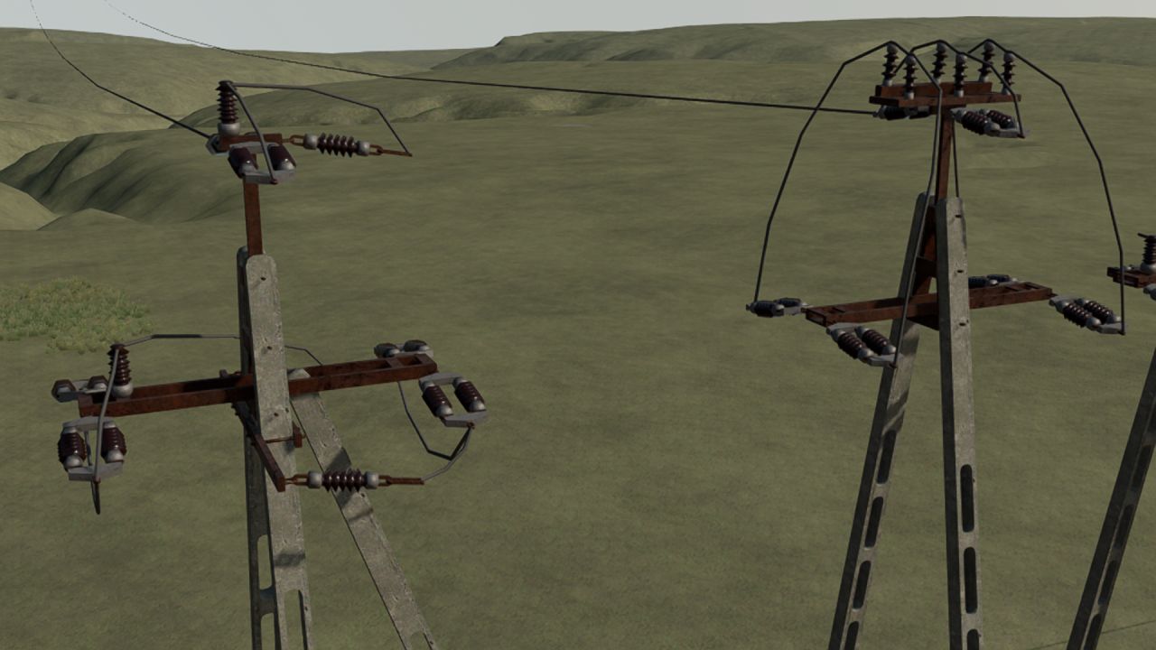 Power poles Pack - FS22 Work-In-Progress - KingMods