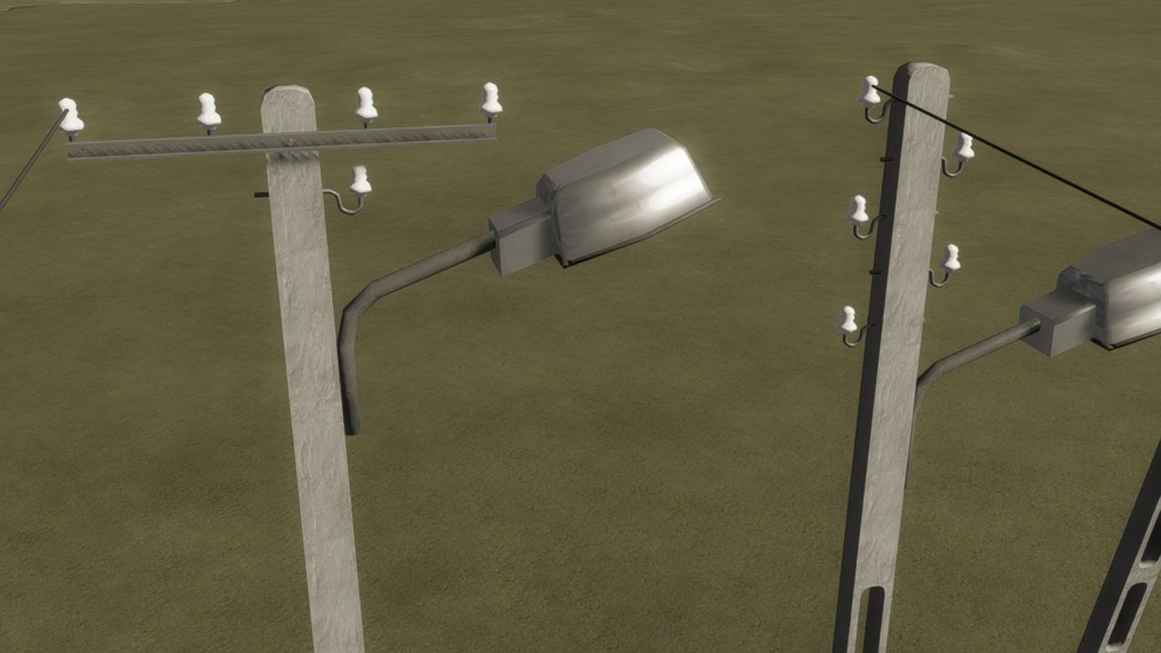 Power poles Pack - FS22 Work-In-Progress - KingMods