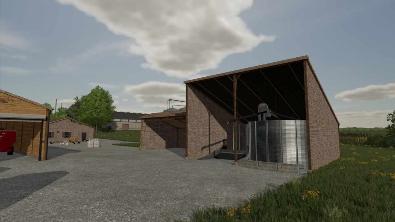 Ovile con sala di mungitura - Work-In-Progress FS22 - KingMods