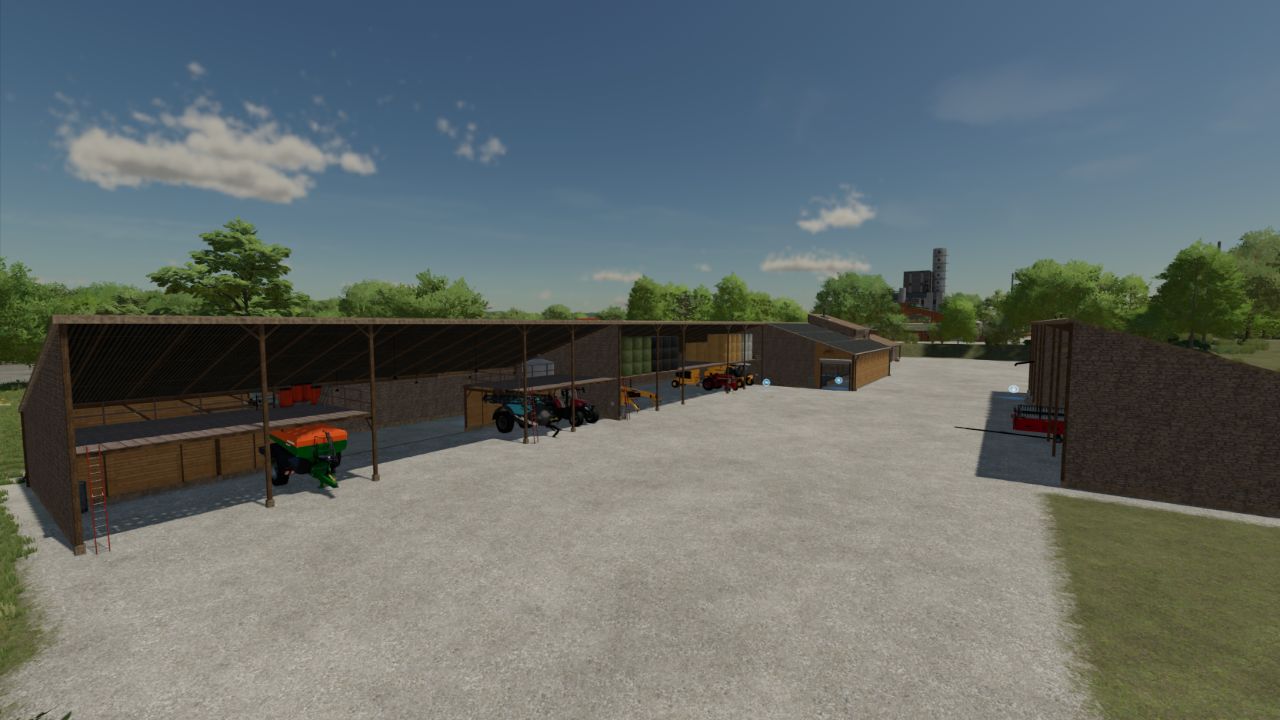 Bergerie avec salle de traite - Work-In-Progress FS22 - KingMods