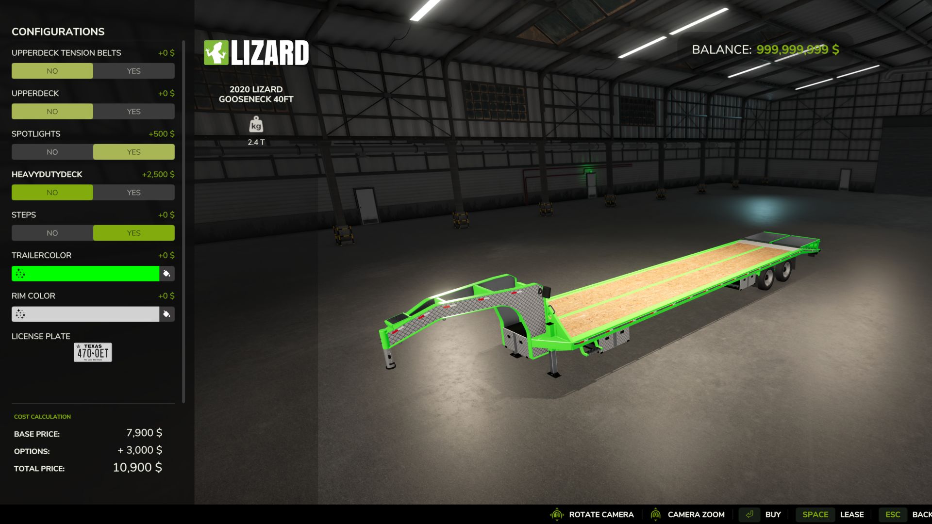 2020 Lizard Gooseneck FS25 - KingMods