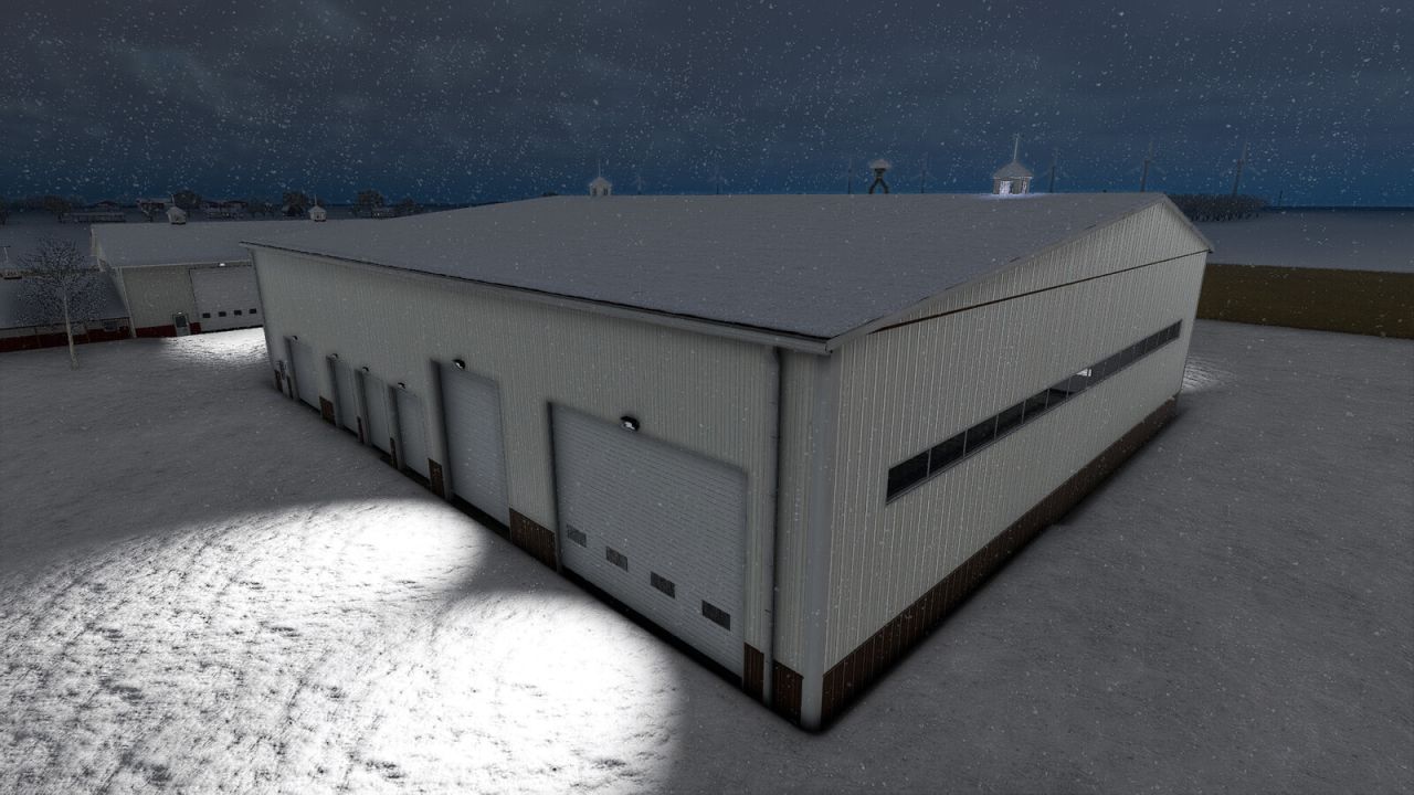 American Midwest Maintenance Shop FS25 - KingMods