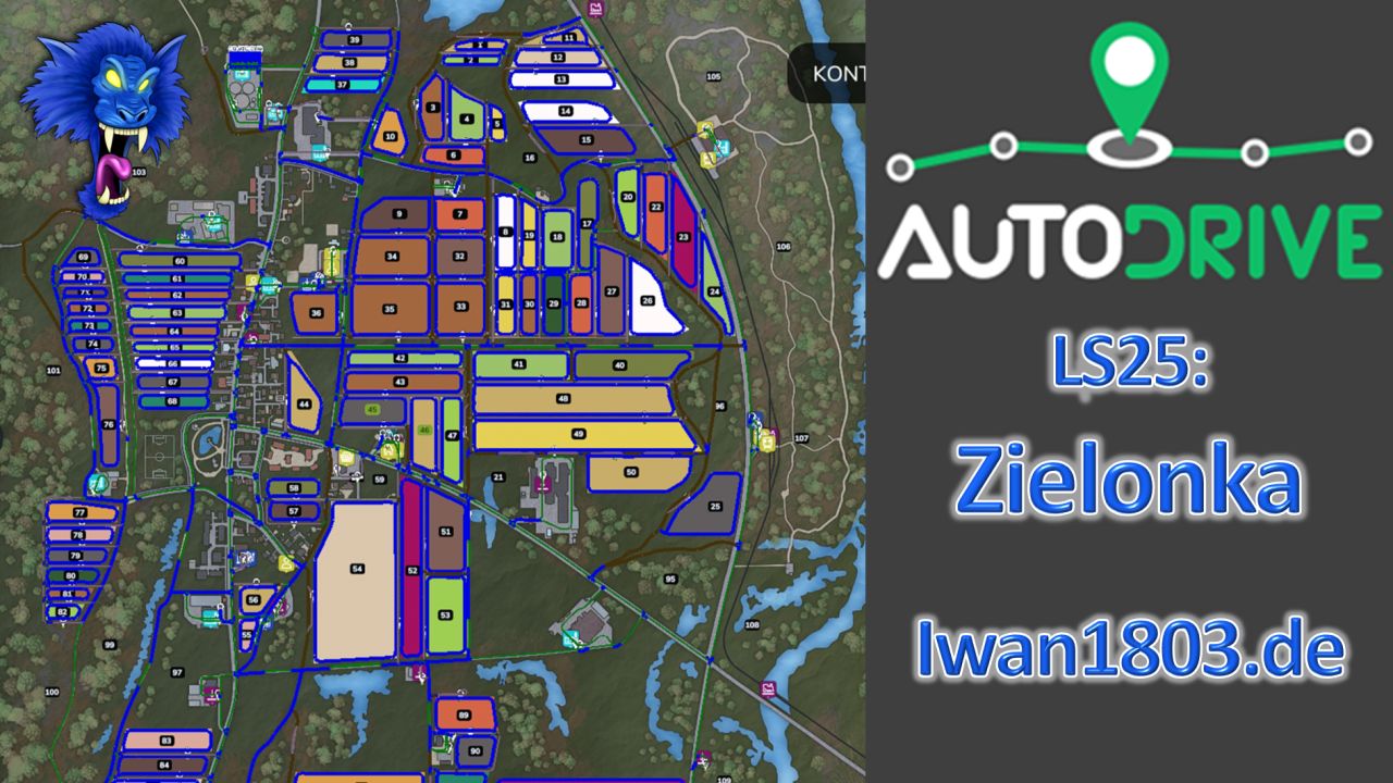 Autodrive Zielonka FS25 - KingMods