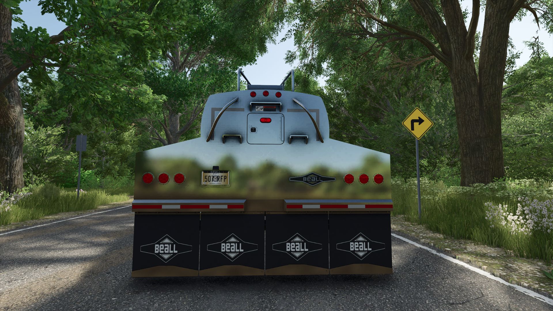 Beall Bullet Quad Axle Belly Dump LS25 - KingMods