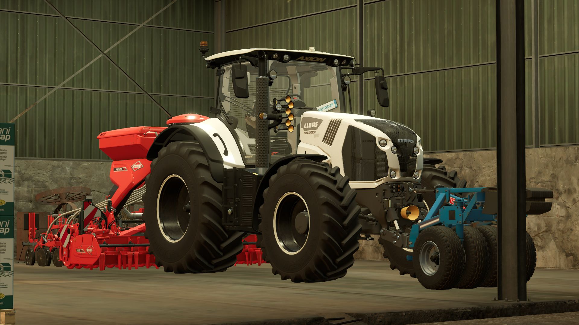Claas Axion 870-800 Grey Edition FS25 - KingMods
