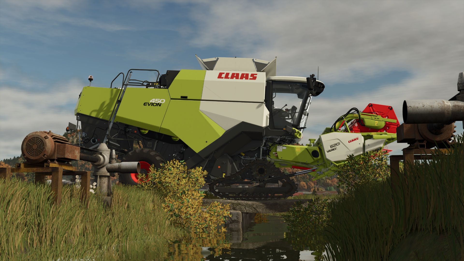 Claas Evion 450 Rice LS25 - KingMods