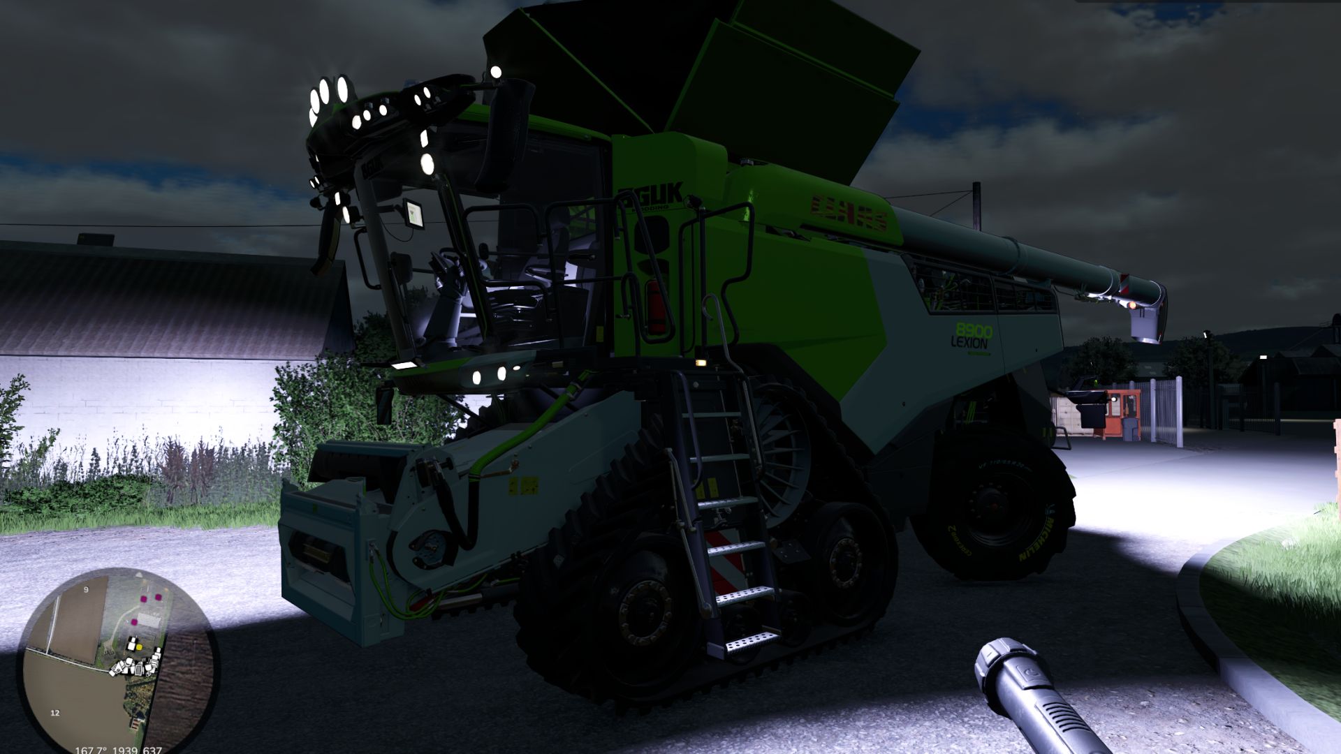 CLAAS Lexion 8900 Edit FS25 - KingMods