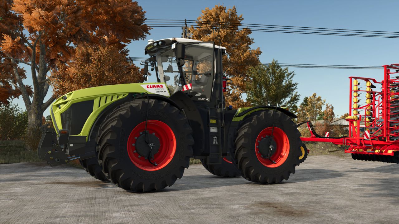 CLAAS Xerion 4200 - 5000 FS25 - KingMods