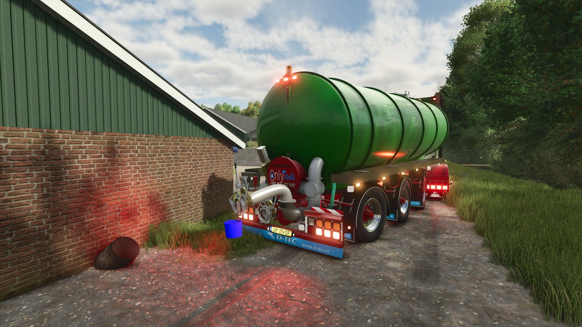 D-TEC Tank Trailer FS25 - KingMods