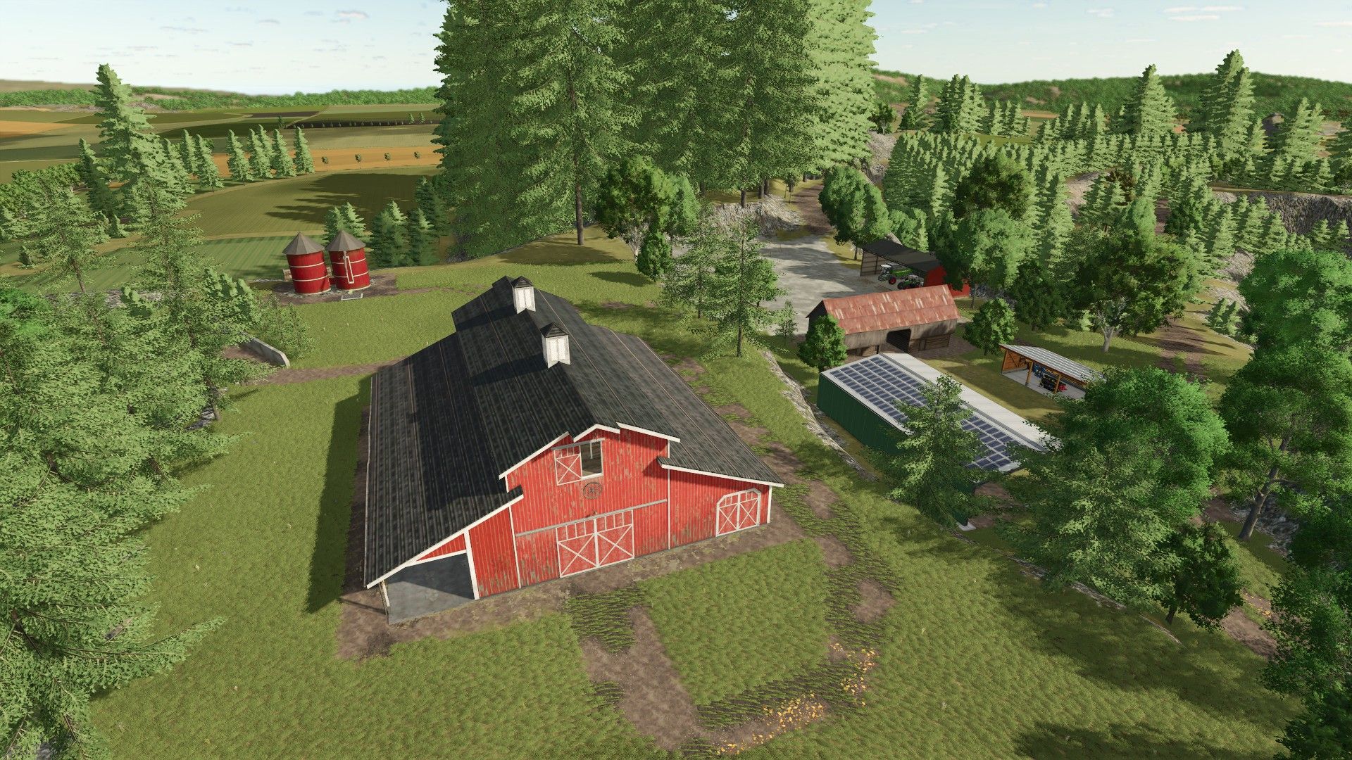 US Flatlands Map 4x FS25 - KingMods