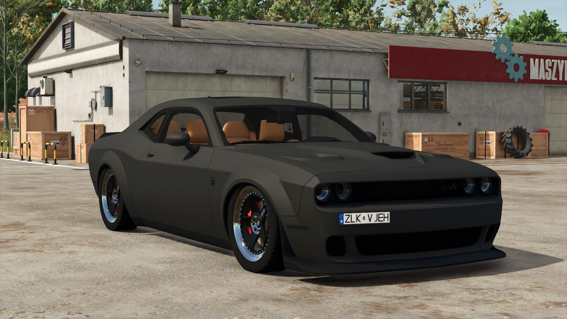 Dodge Challenger Hellcat FS25 - KingMods