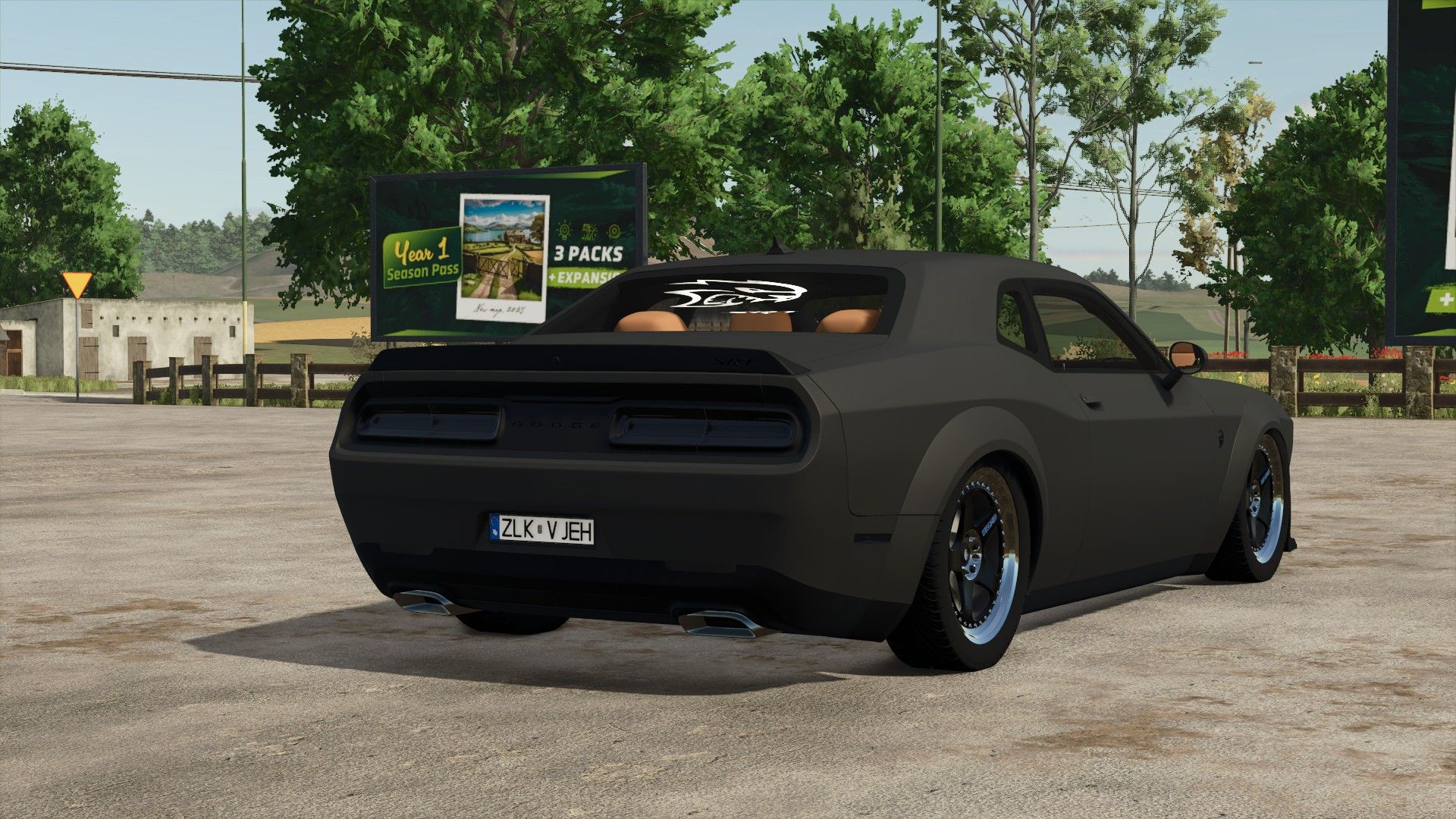 Dodge Challenger Hellcat FS25 - KingMods