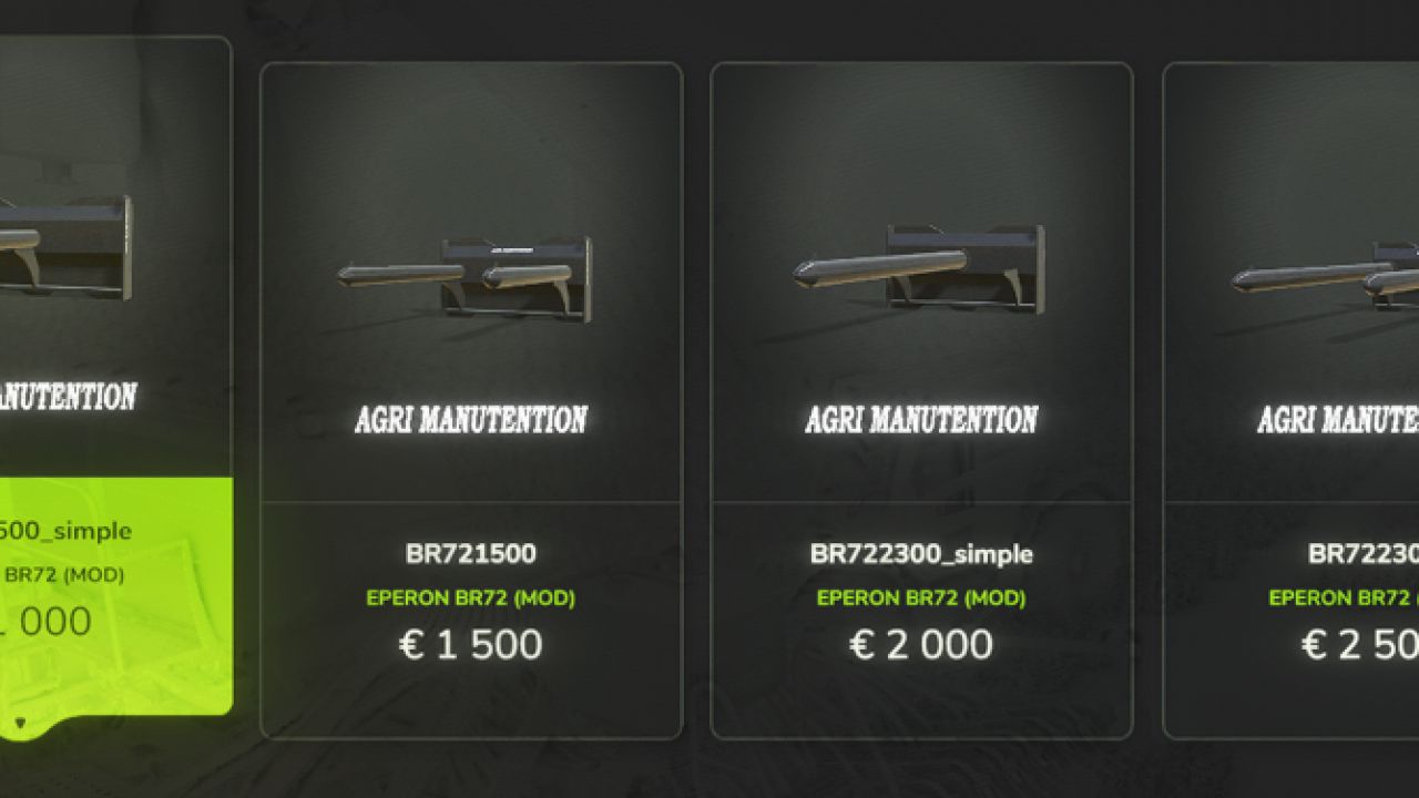 Eperon BR72 FS25 - KingMods