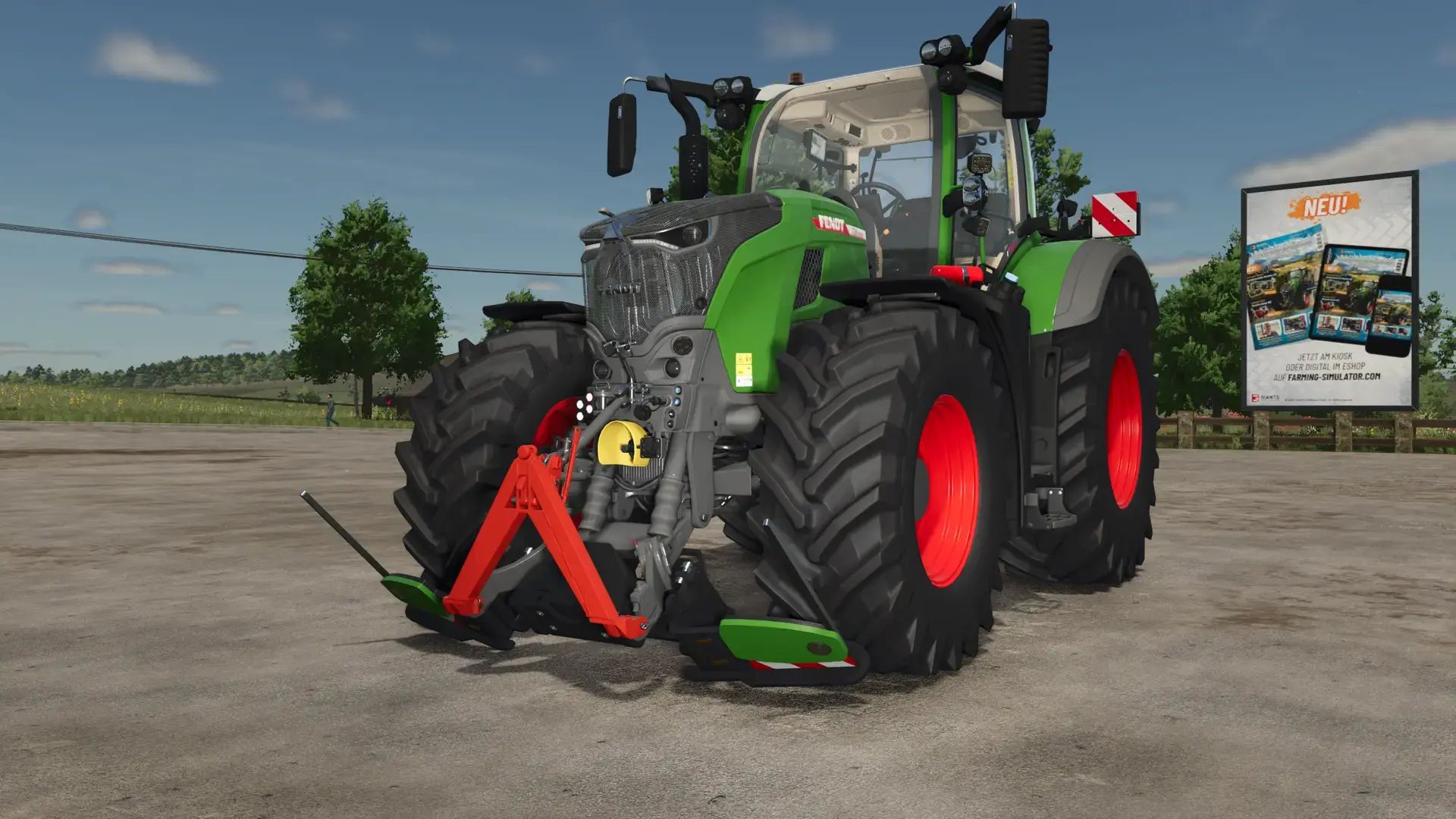 Fendt 700 with Agribumper FS25 - KingMods
