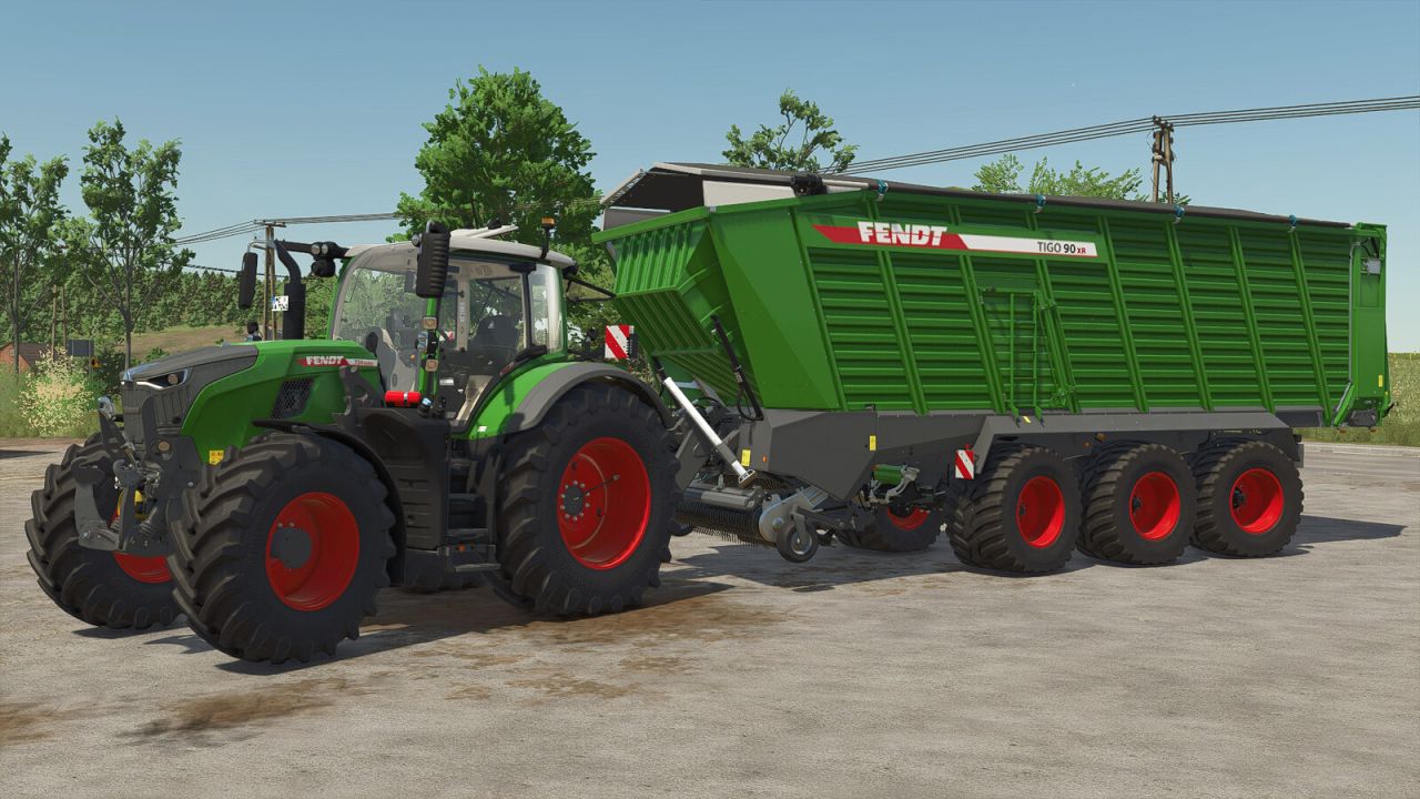 Fendt Tigo Pack LS25 - KingMods