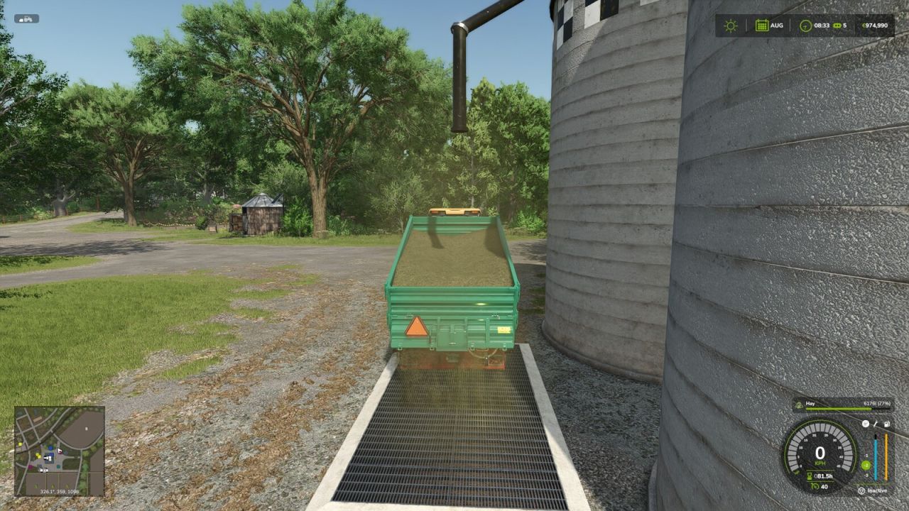 Forage Silo Extension FS25 - KingMods