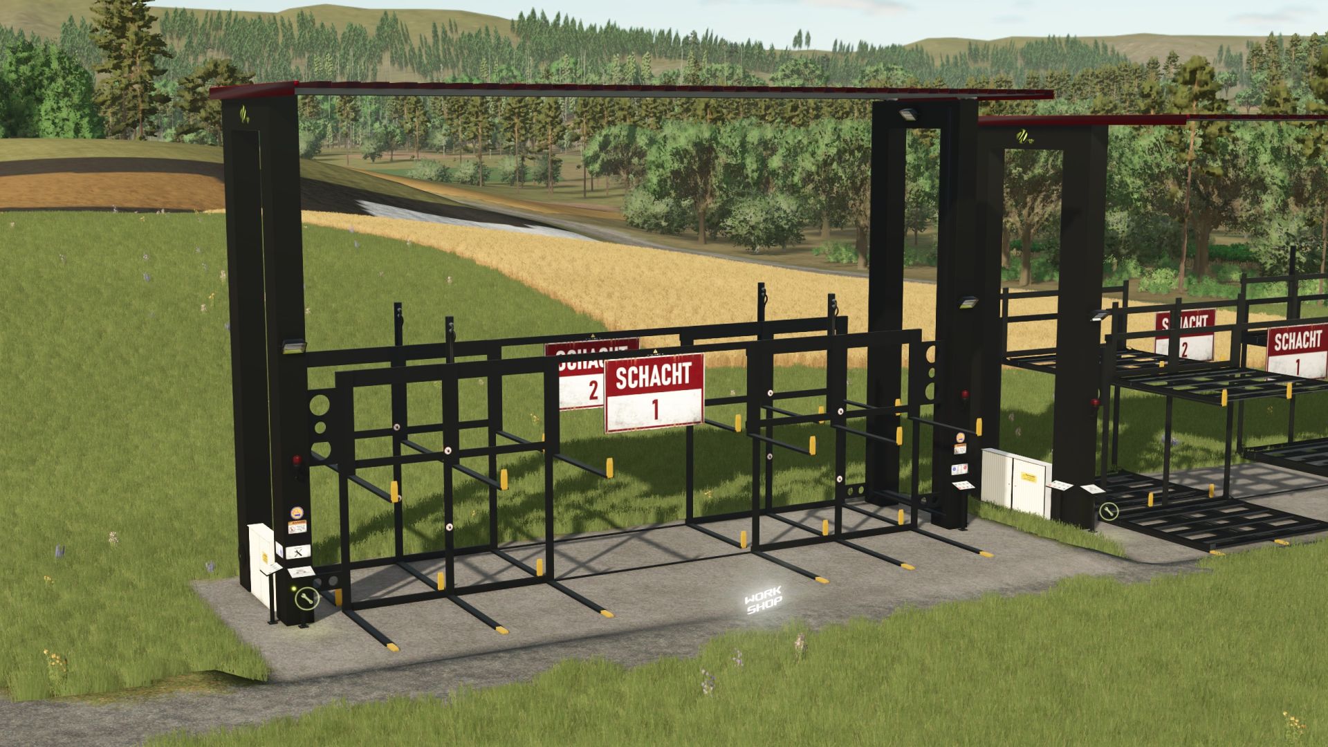 Катч стержни память FS25 - KingMods